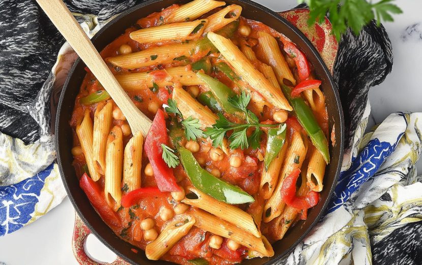 Spicy Creole Pasta - Light Orange Bean