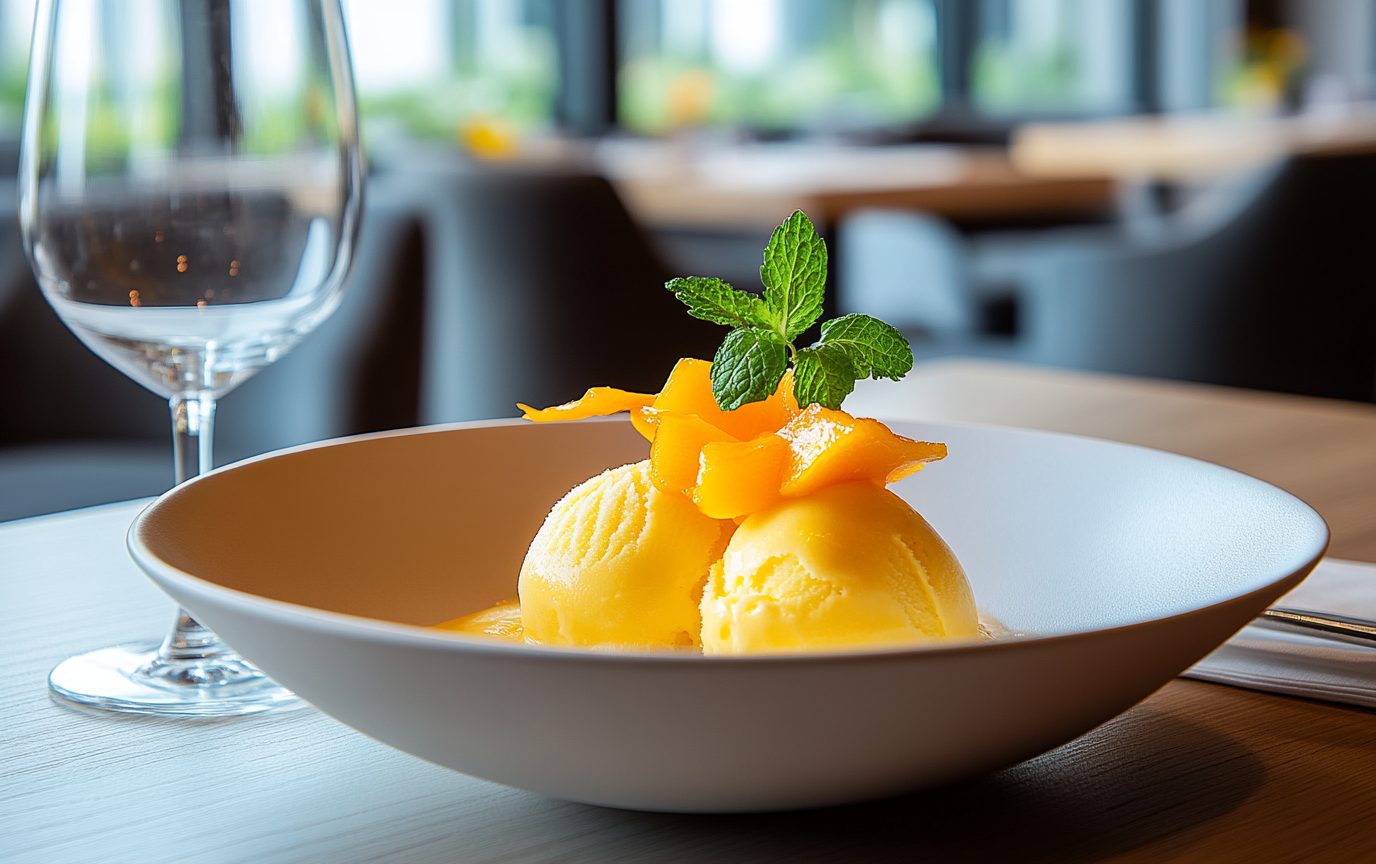 No Chum Mango Cream Scoop - Light Orange Bean
