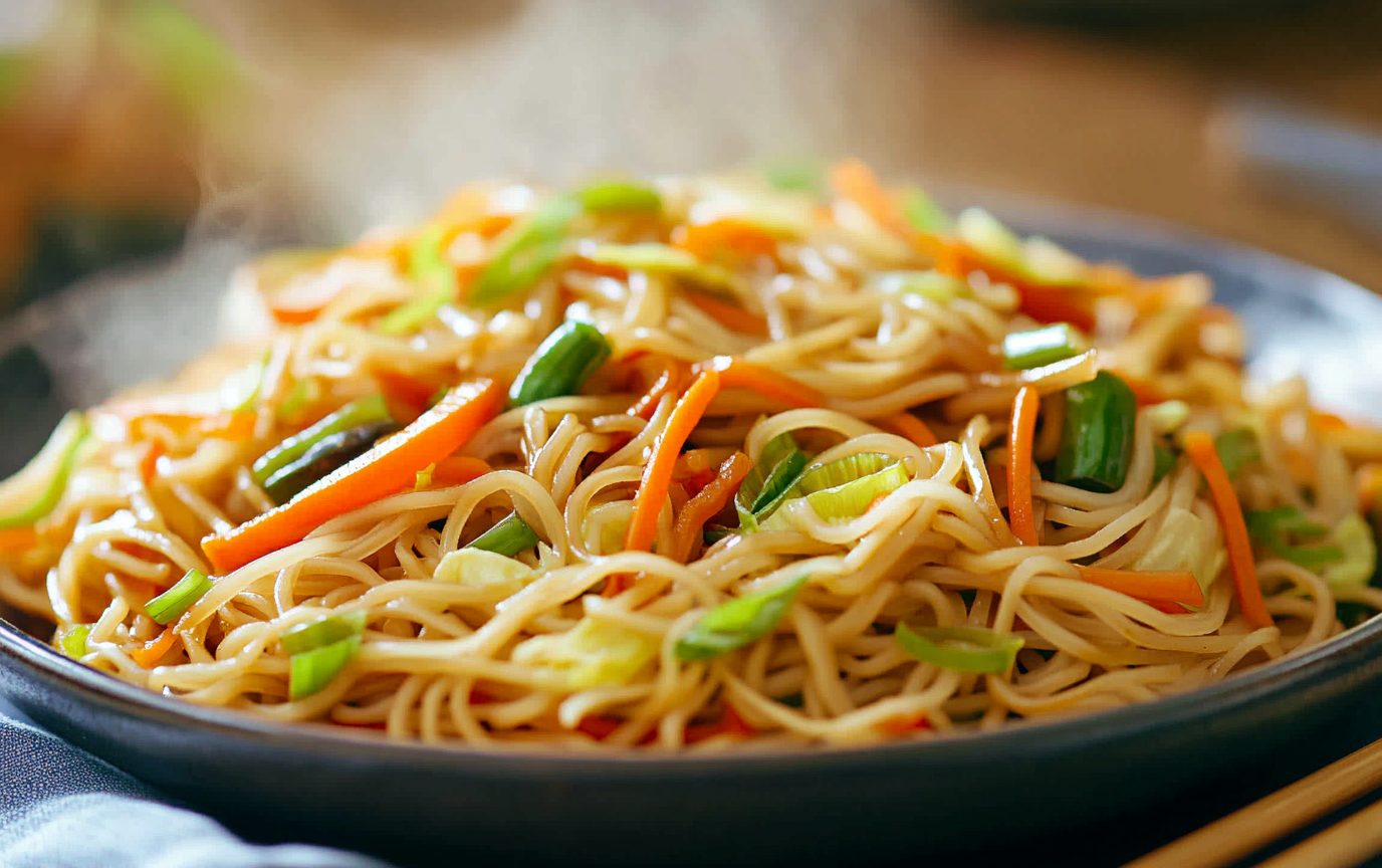 Vegan Chow Mein Fun - Light Orange Bean