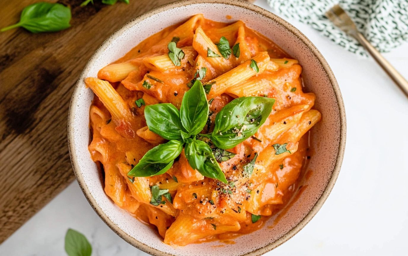 Vegan Tomato Pasta - Light Orange Bean
