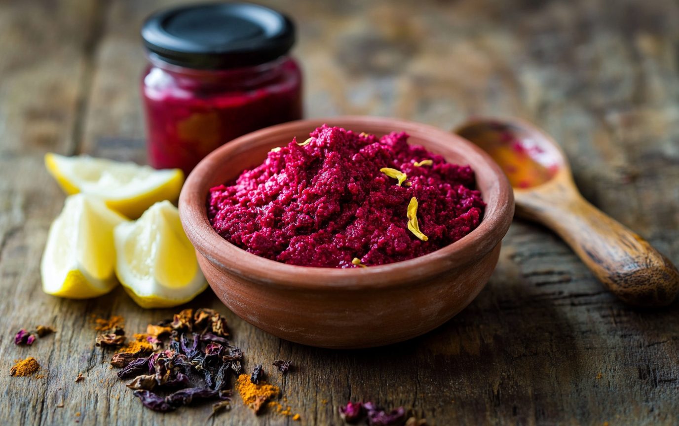 Easy Floral Harissa Paste - Light Orange Bean
