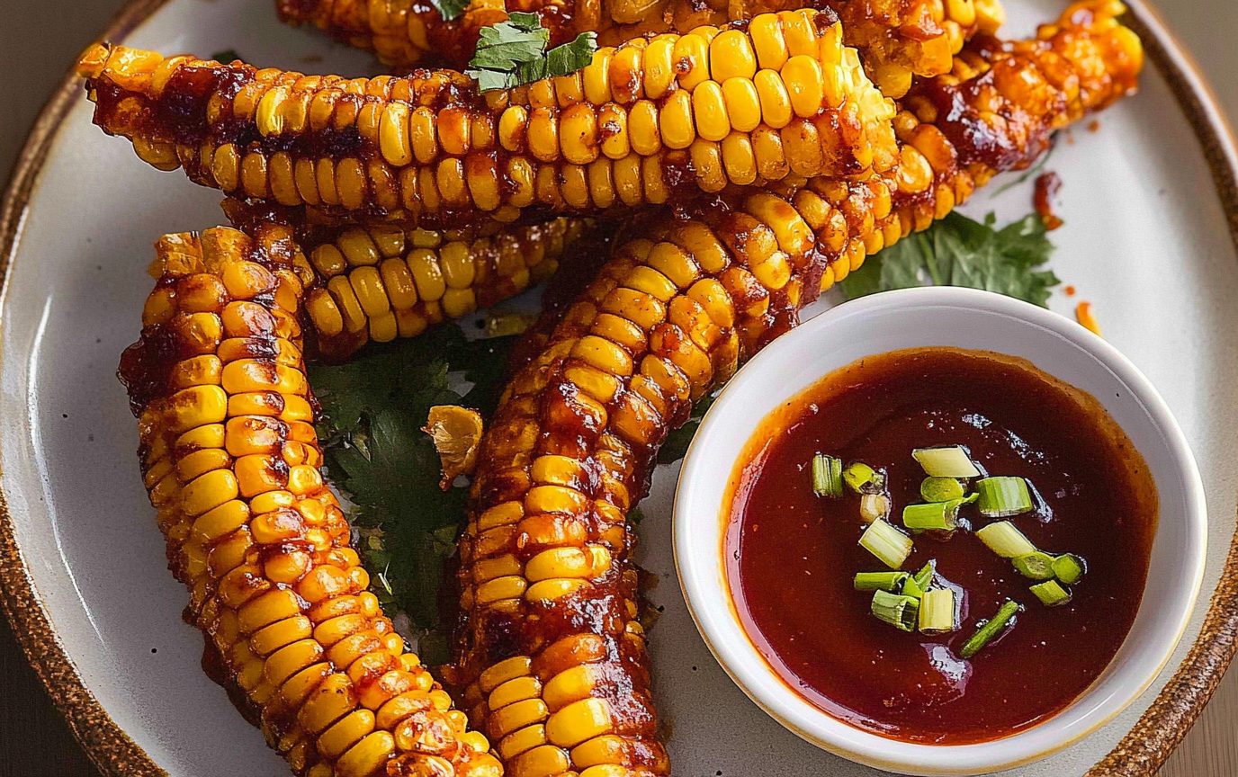 Spicy BBQ Corn Ribs - Light Orange Bean