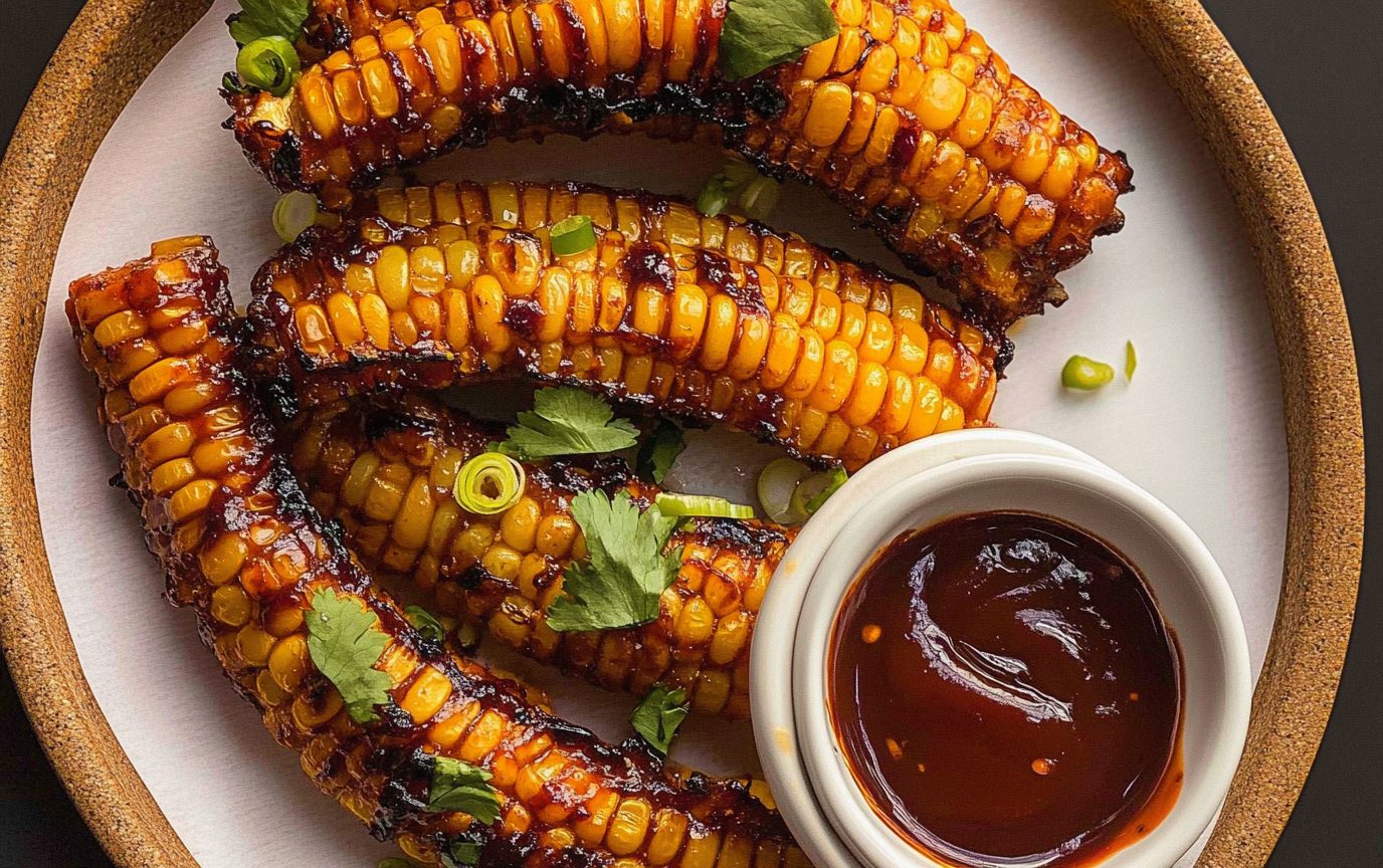 Spicy BBQ Corn Ribs - Light Orange Bean
