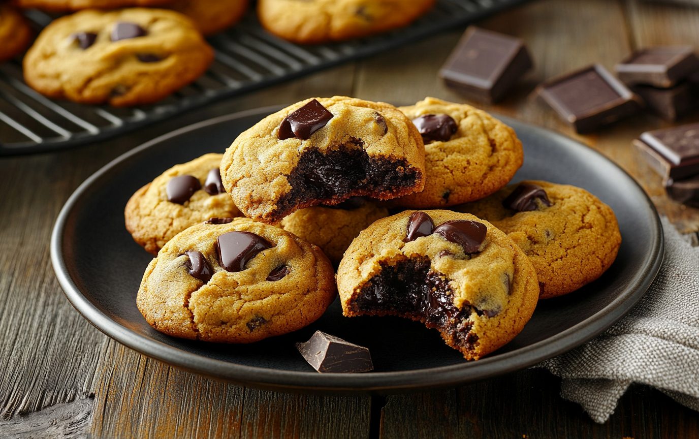Tangy Chip Cookies - Light Orange Bean