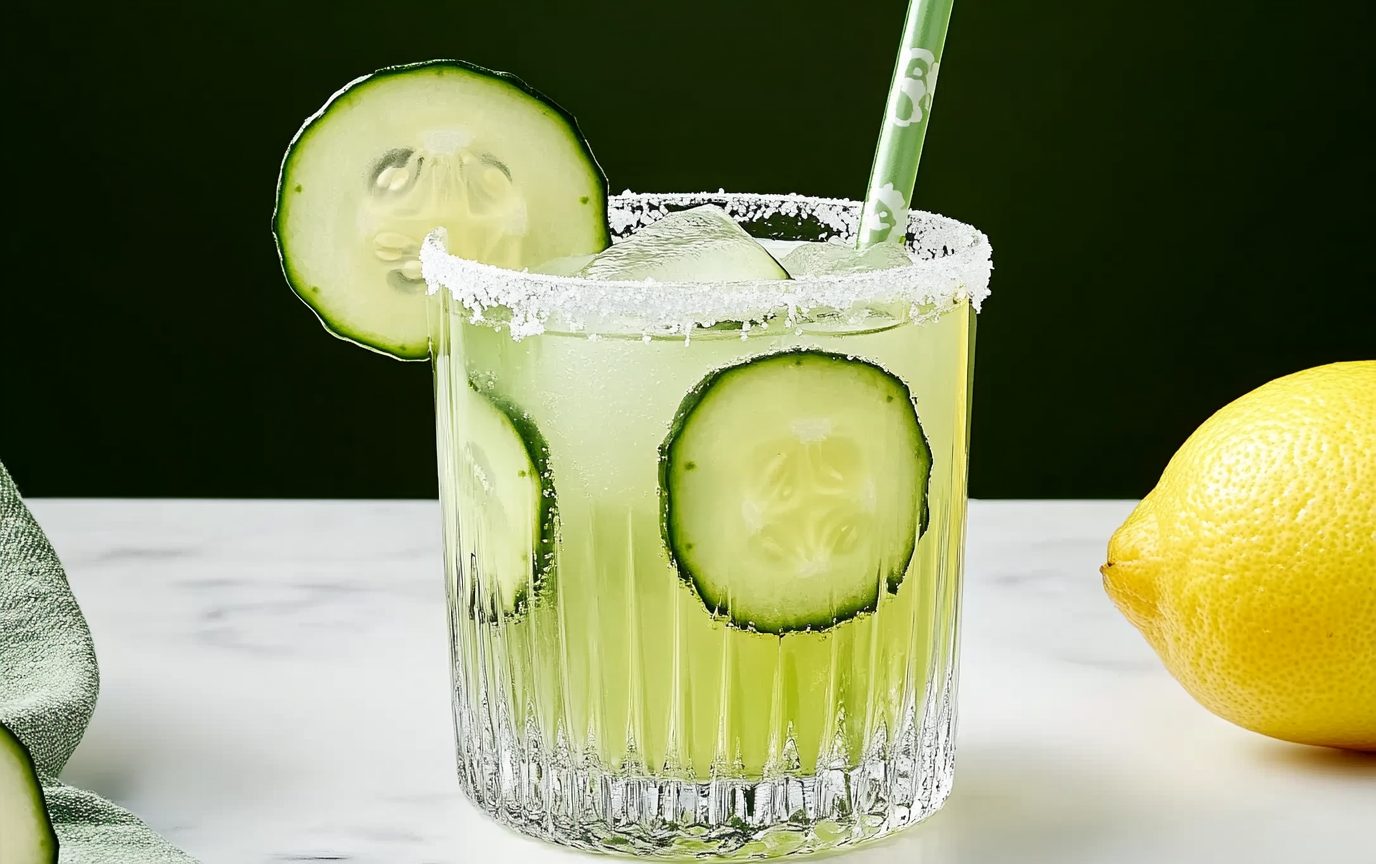 Cool Cuke Lemonade - Light Orange Bean