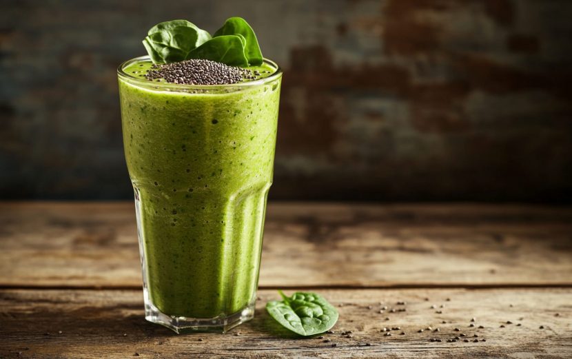 Green Boost Smoothie - Light Orange Bean