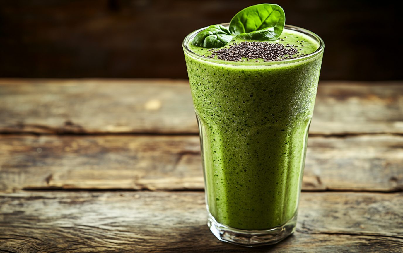 Green Boost Smoothie - Light Orange Bean