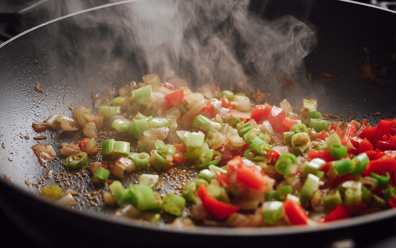 Easy Vegan Bean Tostadas - Light Orange Bean
