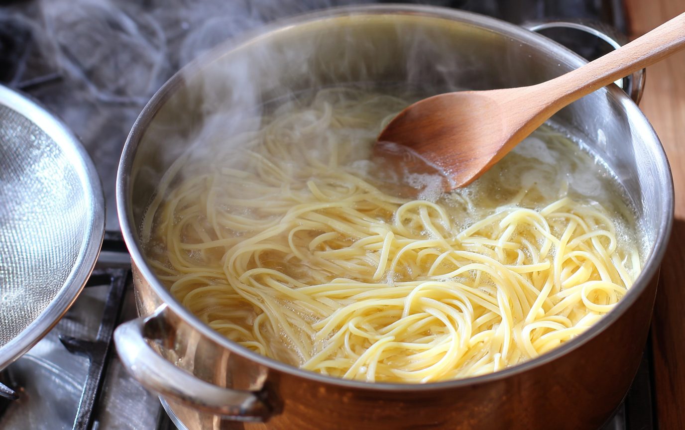 Creamy Vegan Alfredo Pasta - Light Orange Bean