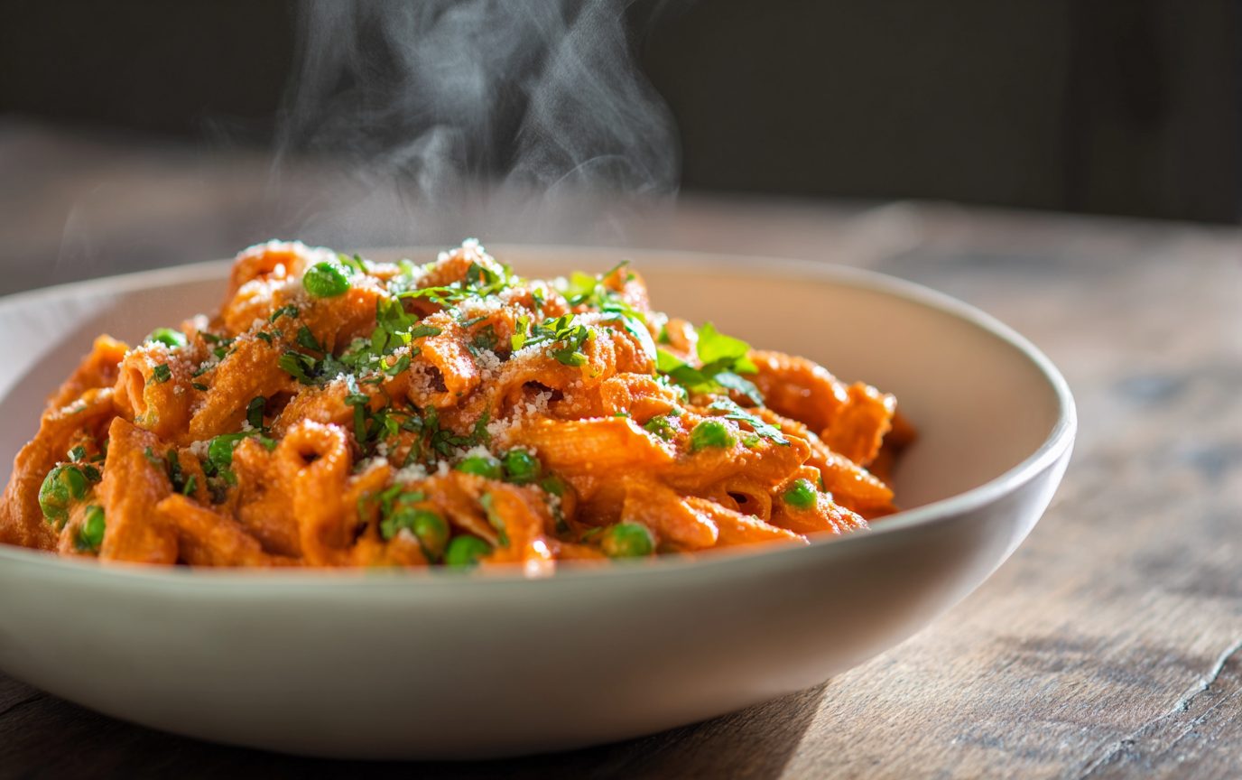 Creamy Tomato One-Pot Pasta - Light Orange Bean