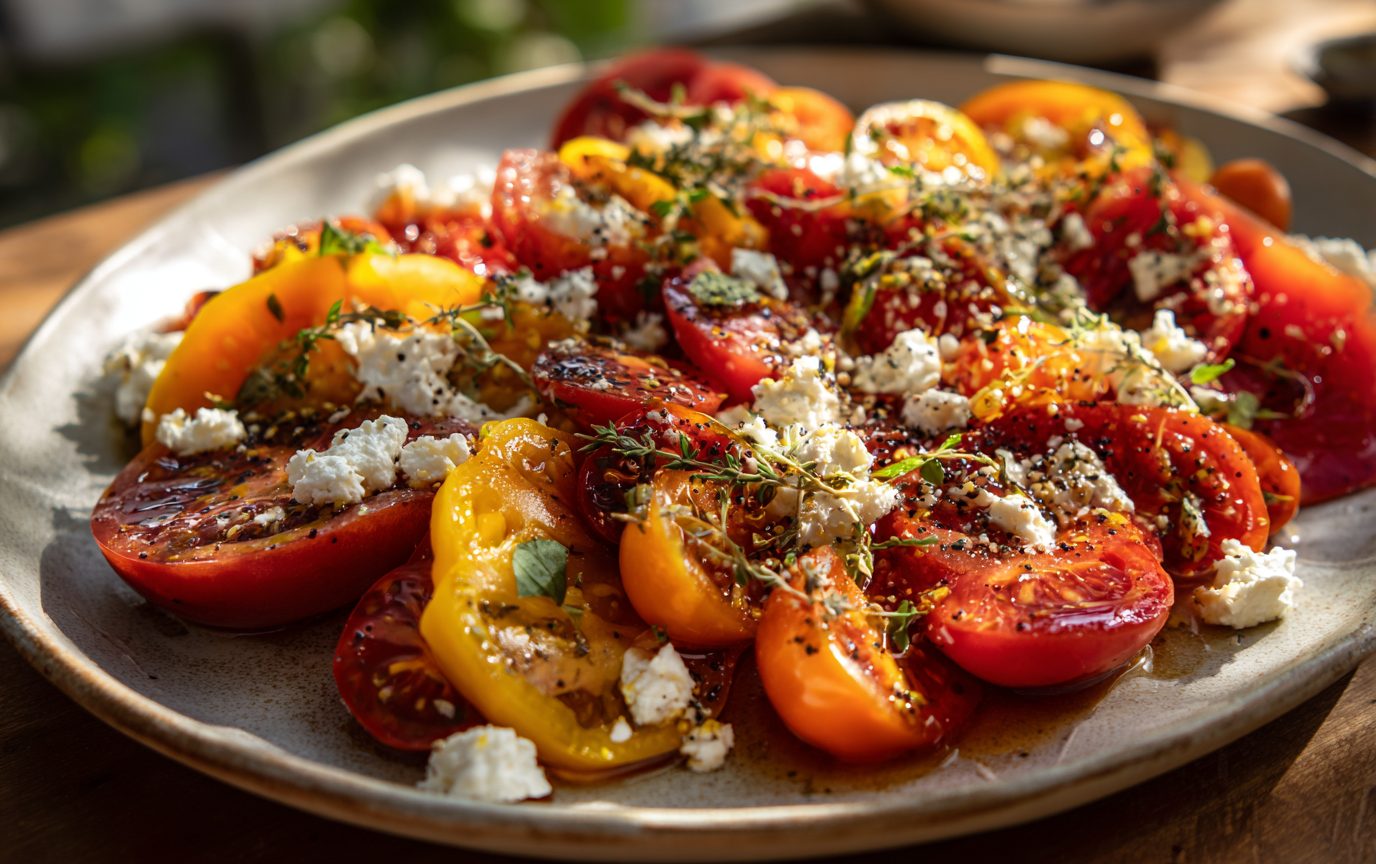 Colorful Tomato Medley - Light Orange Bean
