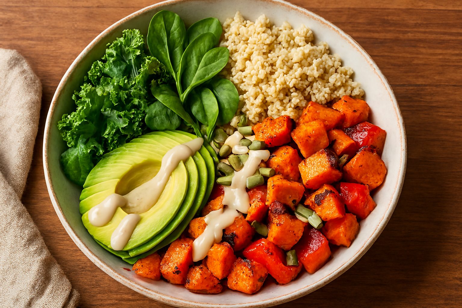 One Simple Trick to Make Vegan Meals More Filling - Light Orange Bean